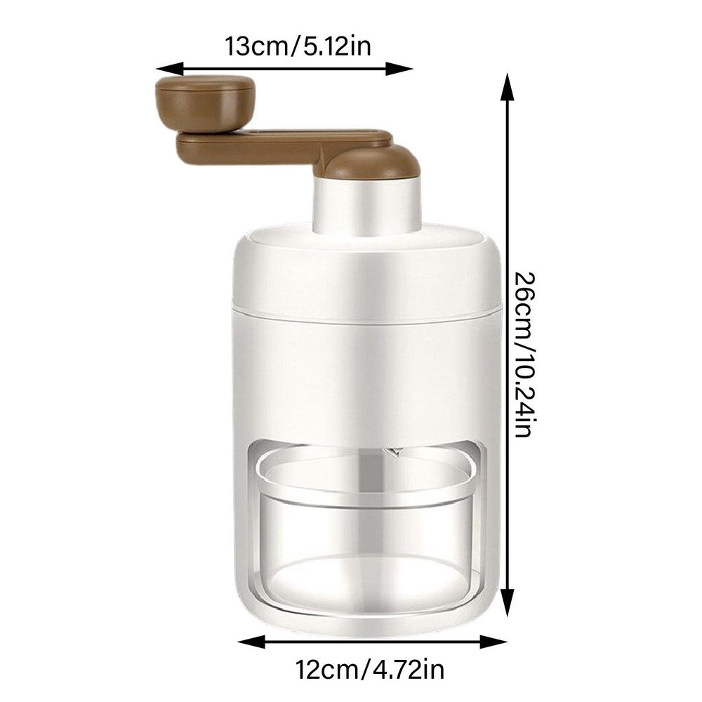 Portable Manual Ice Crusher Multi-function Hand Shaved Ice Machine Ice ...