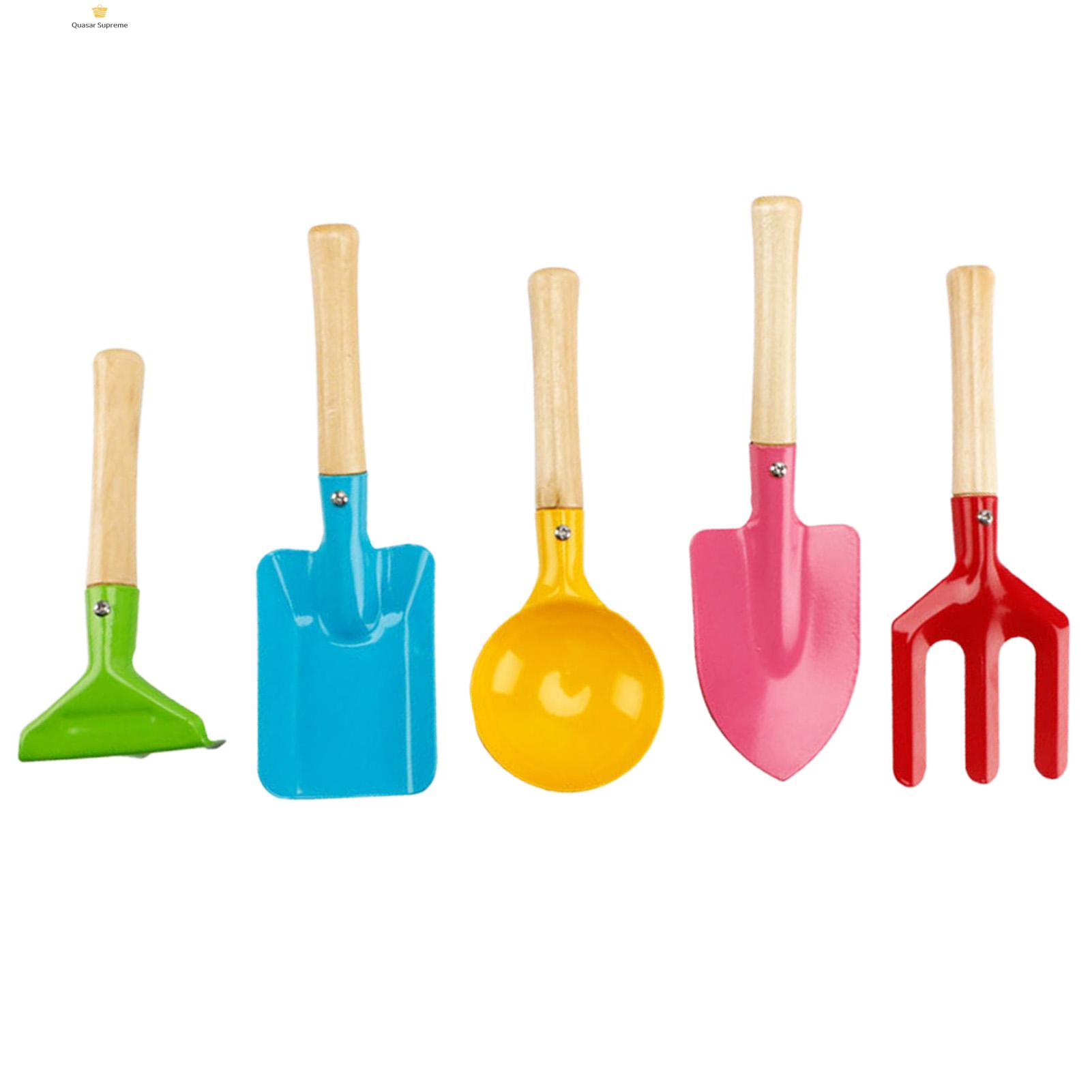 Quasar Educational Gardening Toys Kids Beach Sand Toys Set with Wooden ...