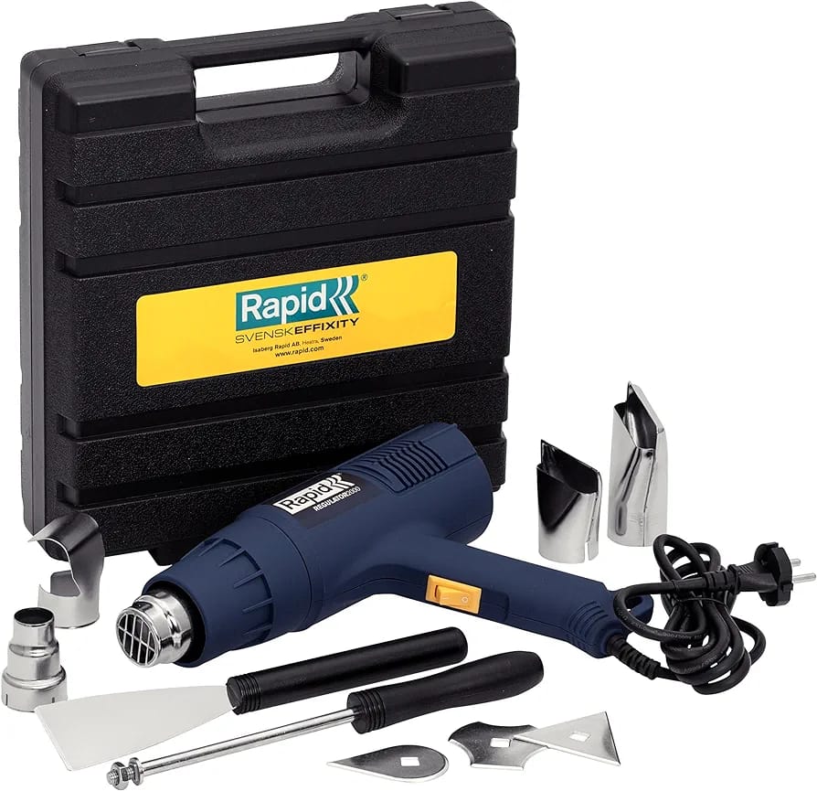 Rapid Regulator 2000 Hot Air Gun with Case and Accessories, Grey ...