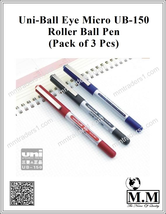 Uni-Ball Eye Micro UB-150 Roller Ball Pen (Pack of 12 Pcs) | Daraz.pk