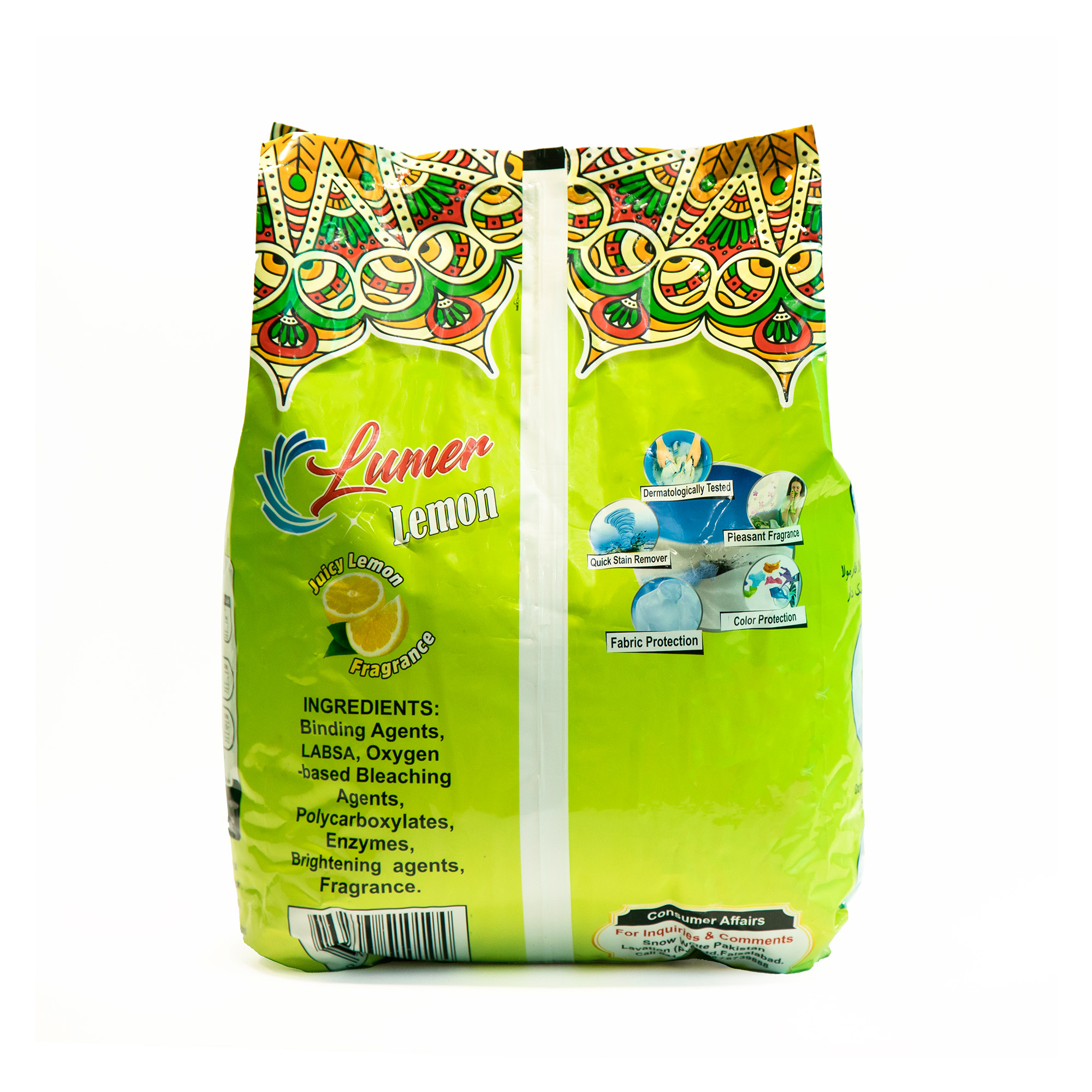 Detergent Washing Powder by Lumer - Lemon - 3000 grms | Daraz.pk