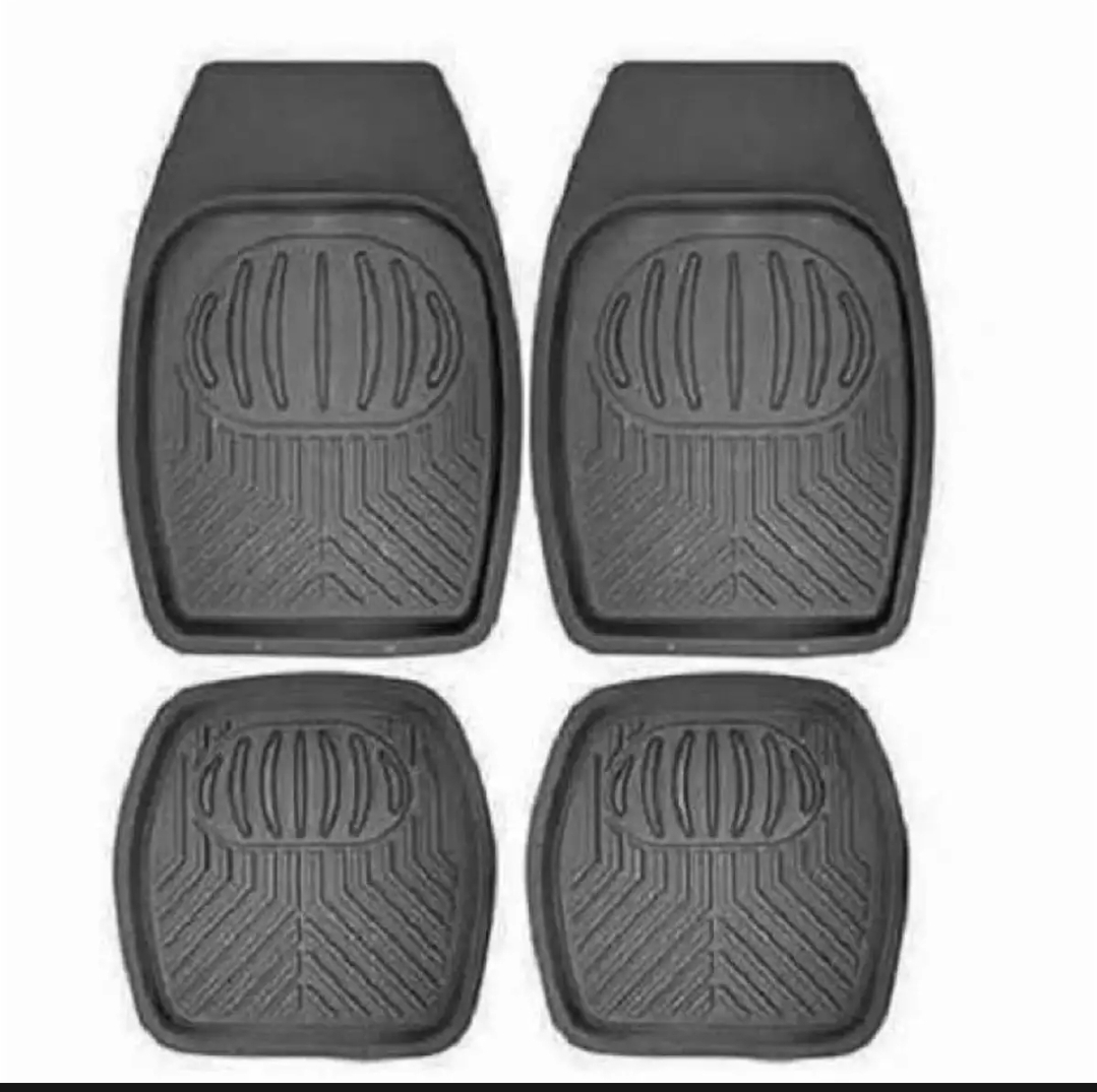 Low Budget 5pc Car Floor Mats For All Car's Pvc Rubber Metrial ...