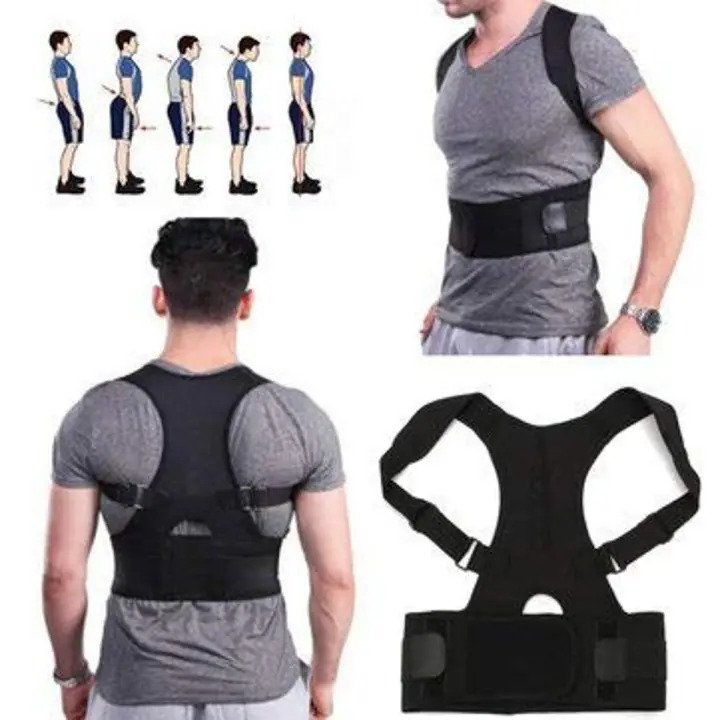 Doctor Posture Belt - Adjustable Back and Shoulder Support Brace - Pain ...