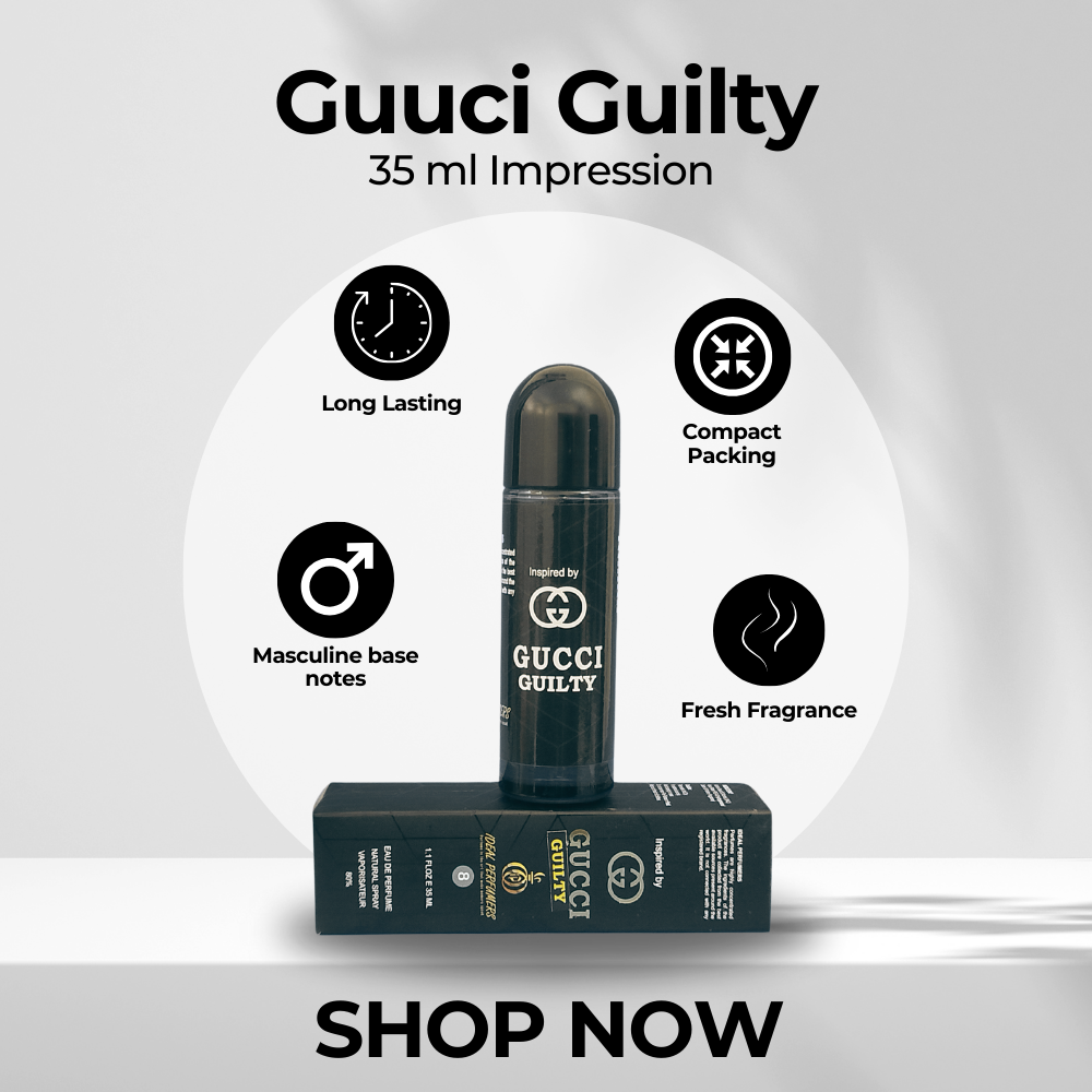 Inspired By G. GUILTY PERFUME 35ml | Impression Perfume for men | 35ml ...