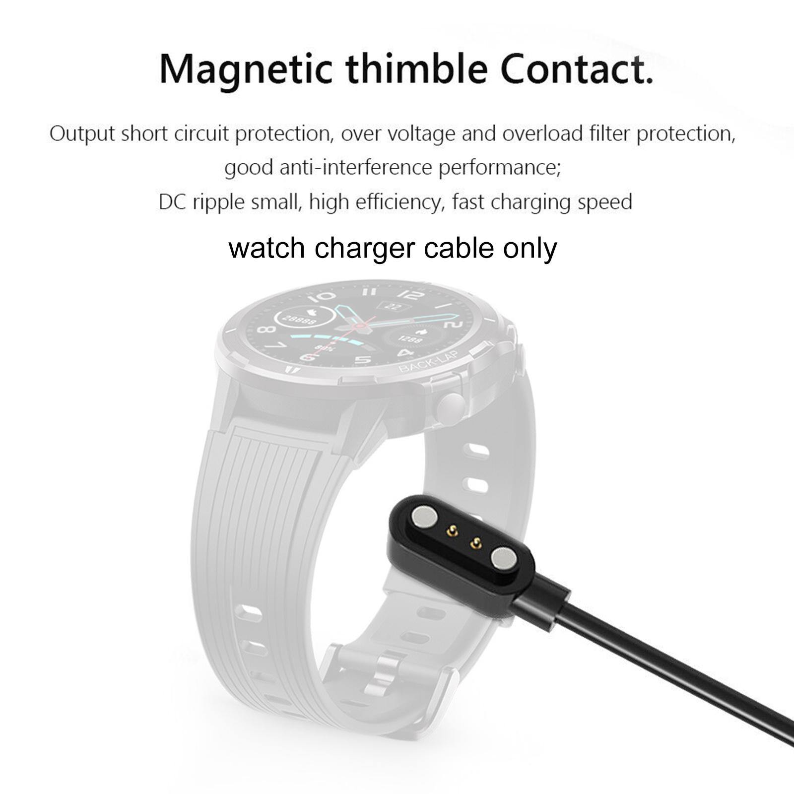 Smart Watch Willful IP68 Magnetic Charger 2 Pin For Uwatch GT ID205L ...