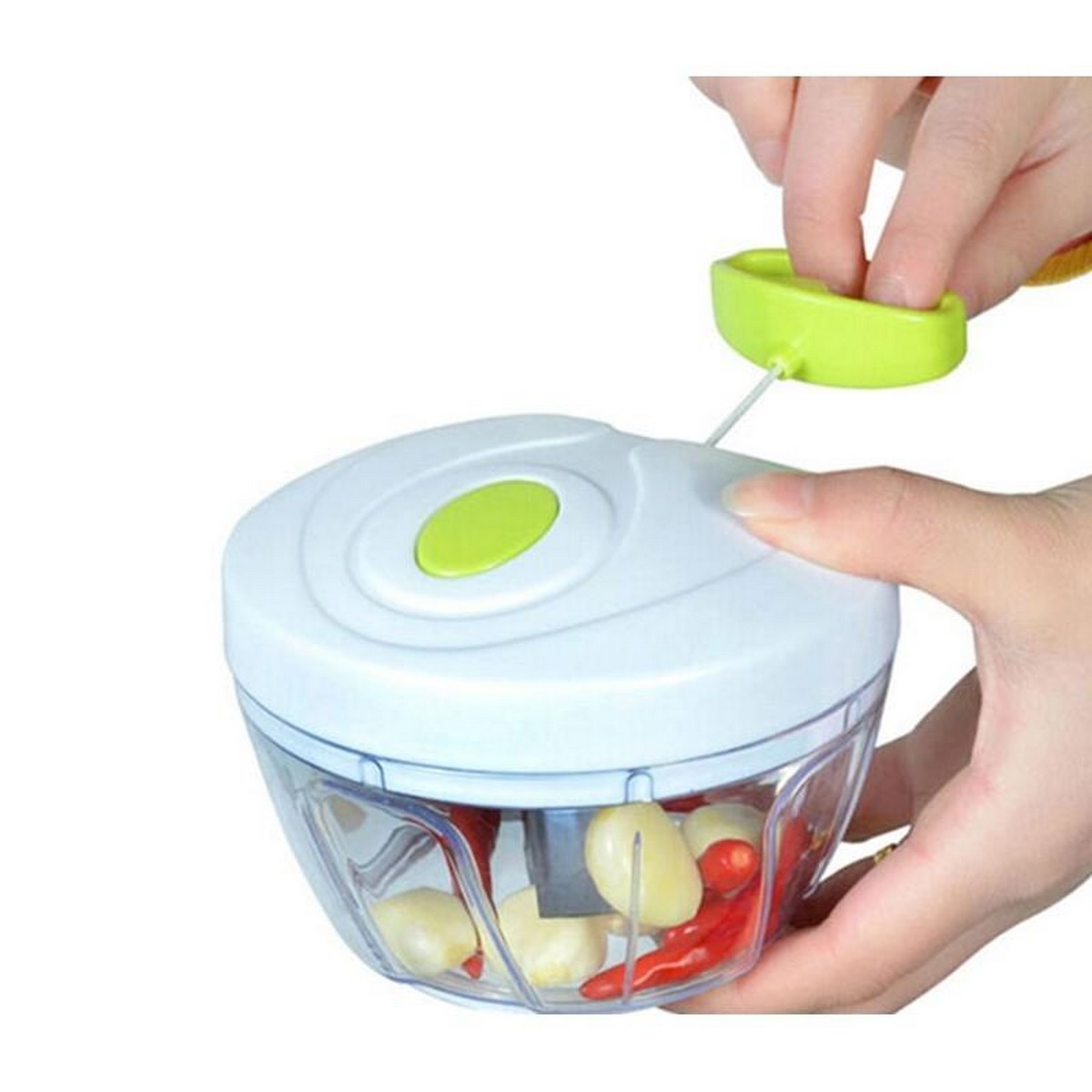 Manual Hand Pull Chopper - White | Daraz.pk