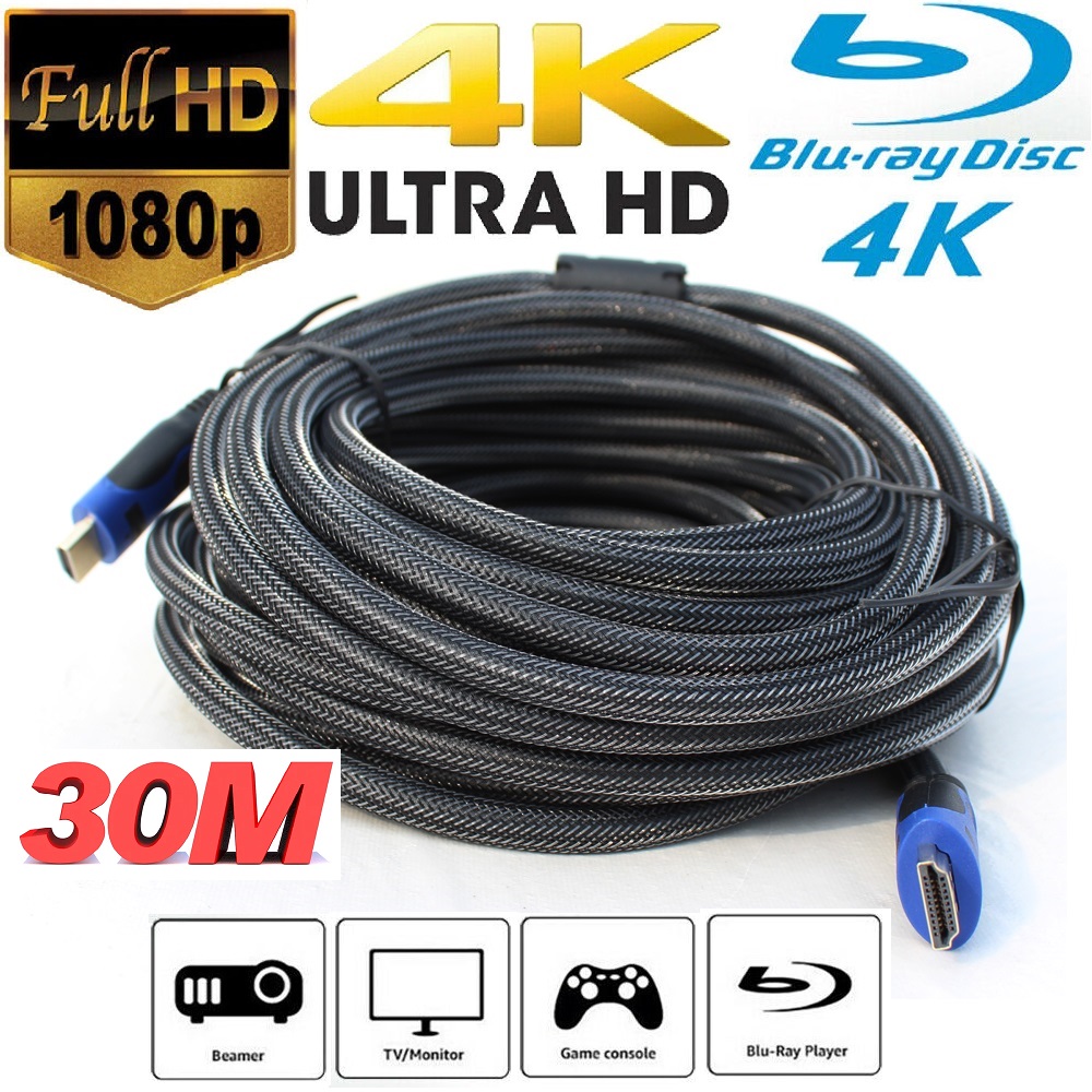 Hdmi Round Cable 30m HDMI Cable | Daraz.pk