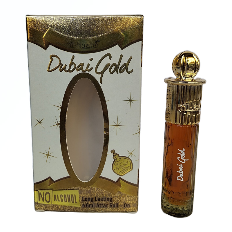 Al Nuaim Dubai Gold 6ML Long Lasting Attar Roll On | Daraz.pk