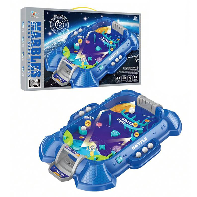 Space Marbles Pinball Table Top Board Game For Kids 3+ for 2 Players ...
