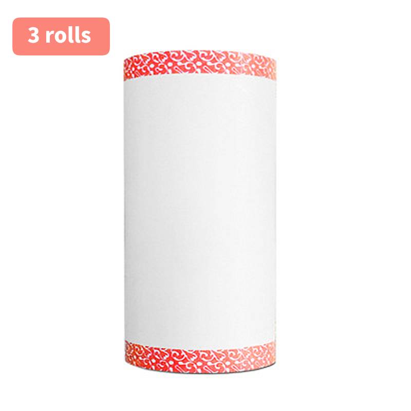 1PC/3PCS Rolls Thermal Paper Sticker Paper Label Paper Photo Paper ...