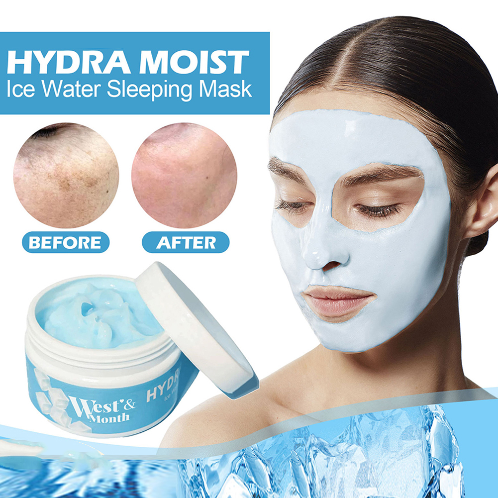 Hydra Moist Ice Water Sleeping Mask Whitening Moisture Mask Night ...