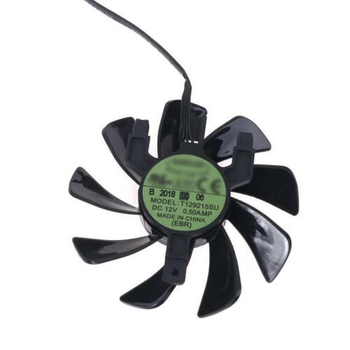 T129215su Rx 570 470d Gpu Cooler Video Card Fan For Radeon Sapphire Rx470d Rx570 Itx Graphics