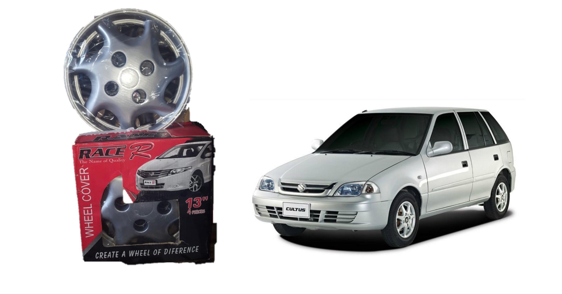 Suzuki Cultus (13 INCH) Wheel Cover High Quality 4pcs Set 2005 to 2015 ...