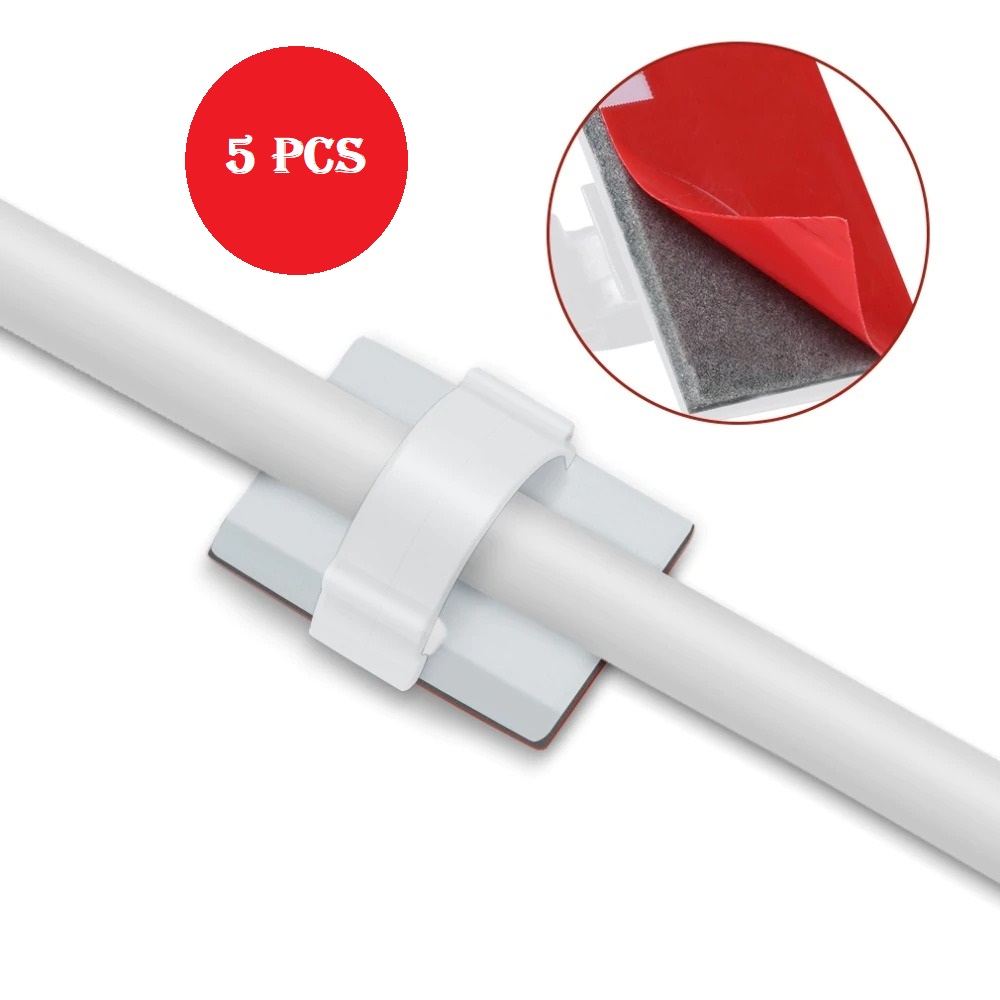 Mini Car Self Adhesive Cable Holder Cord Management Desk Wire Fastening ...