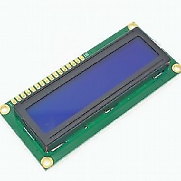 LCD 16x2 Blue Screen with Header for Arduino | Daraz.pk