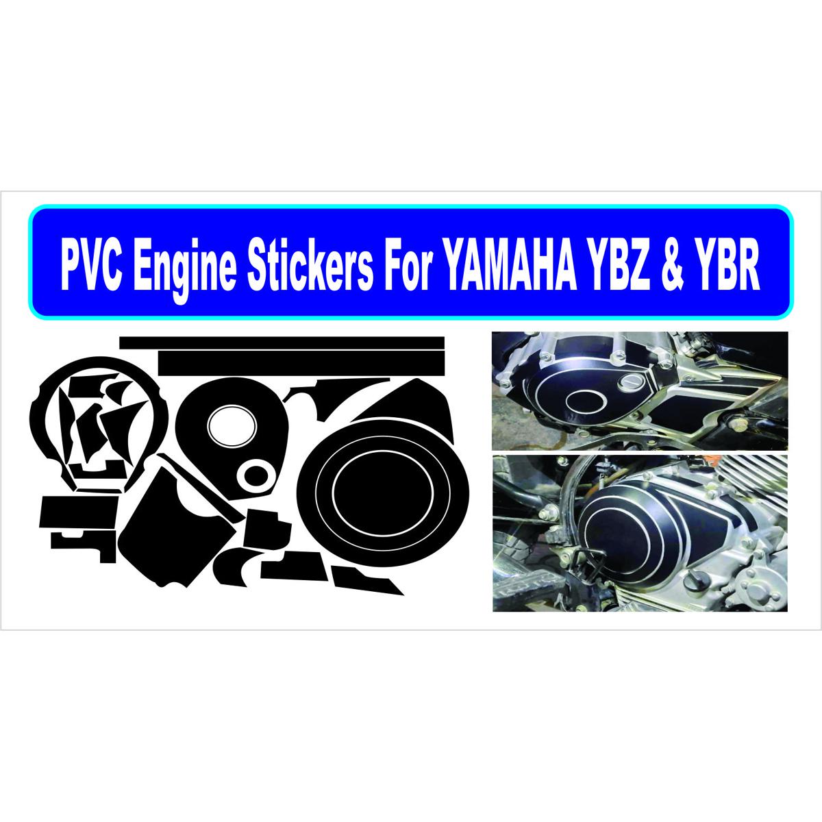 Engine Kit Stickers For YAMAHA YBR & YBZ | Daraz.pk