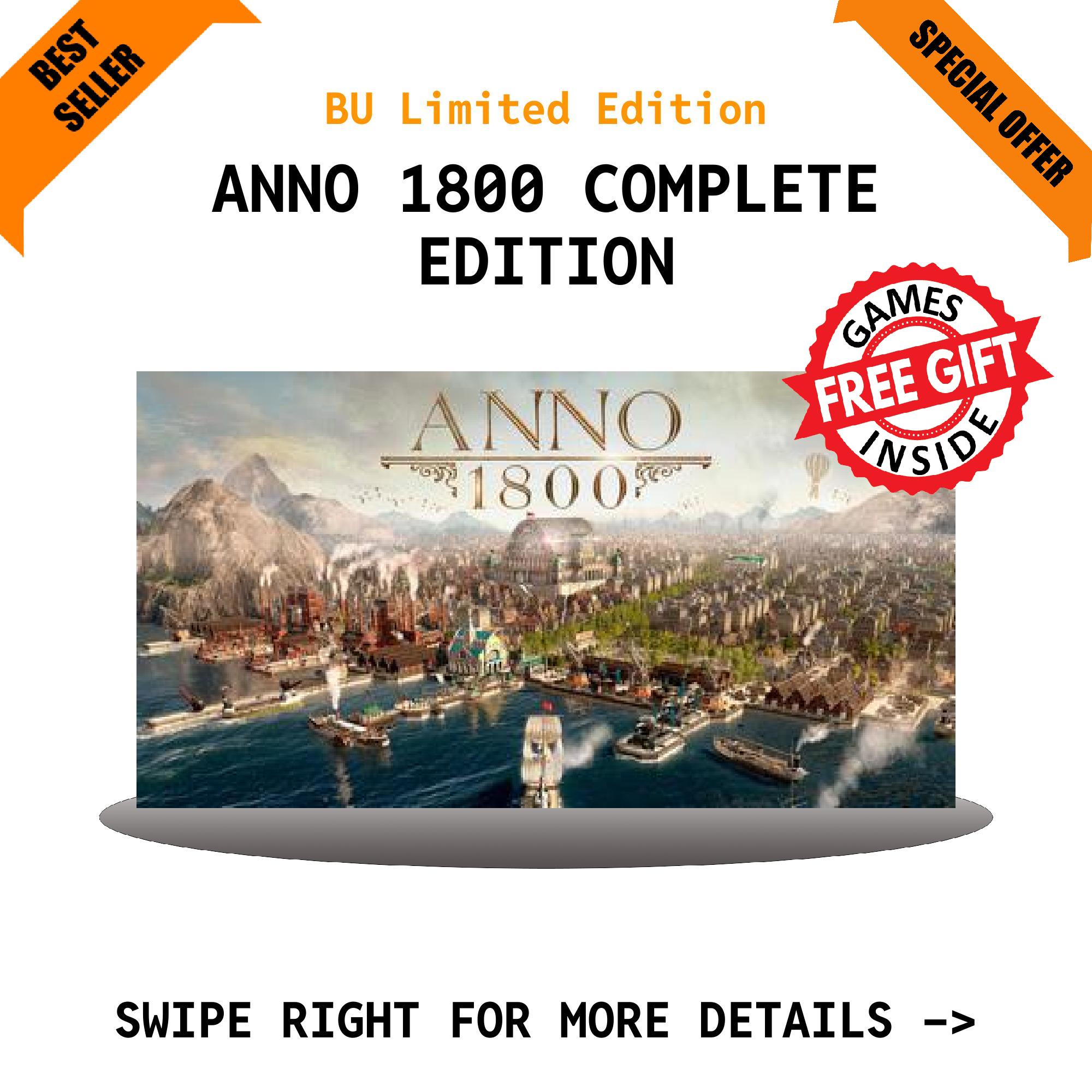 ANNO 1800 COMPLETE EDITION.JPG - Game for PC - with installation guide ...