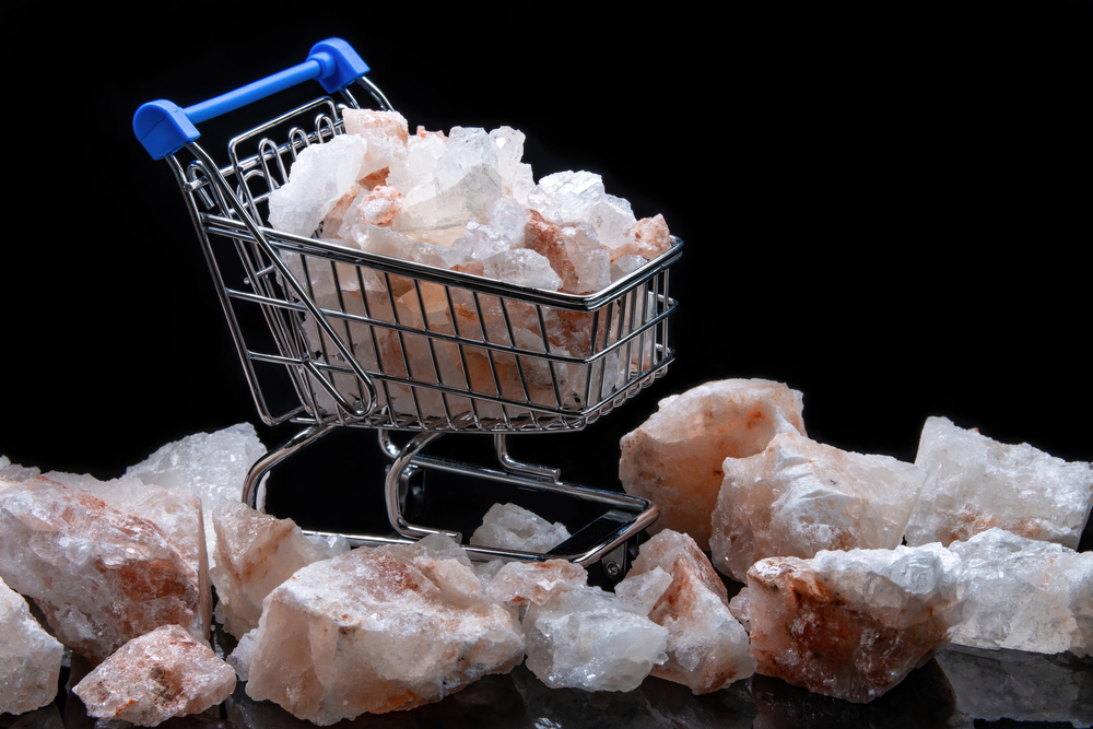 5kg Pack of Himalayan Rock Salt Chunk ( Size 3-5 inch ) - 100% Pure ...
