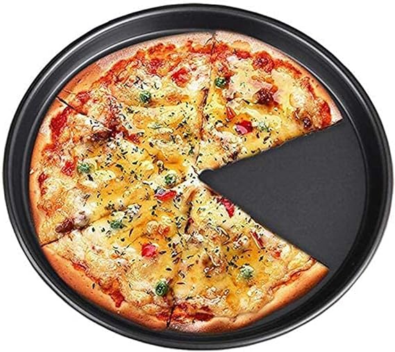 Pizza Pan 9, 10, 11, 12, 14 inches Non Stick Round Pizza Tray Baking ...