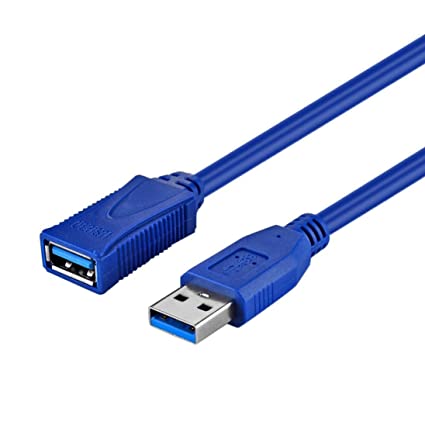 USB 3.0 Extension Cable – 2M(6.6ft) High-Speed Data Transfer, Blue ...