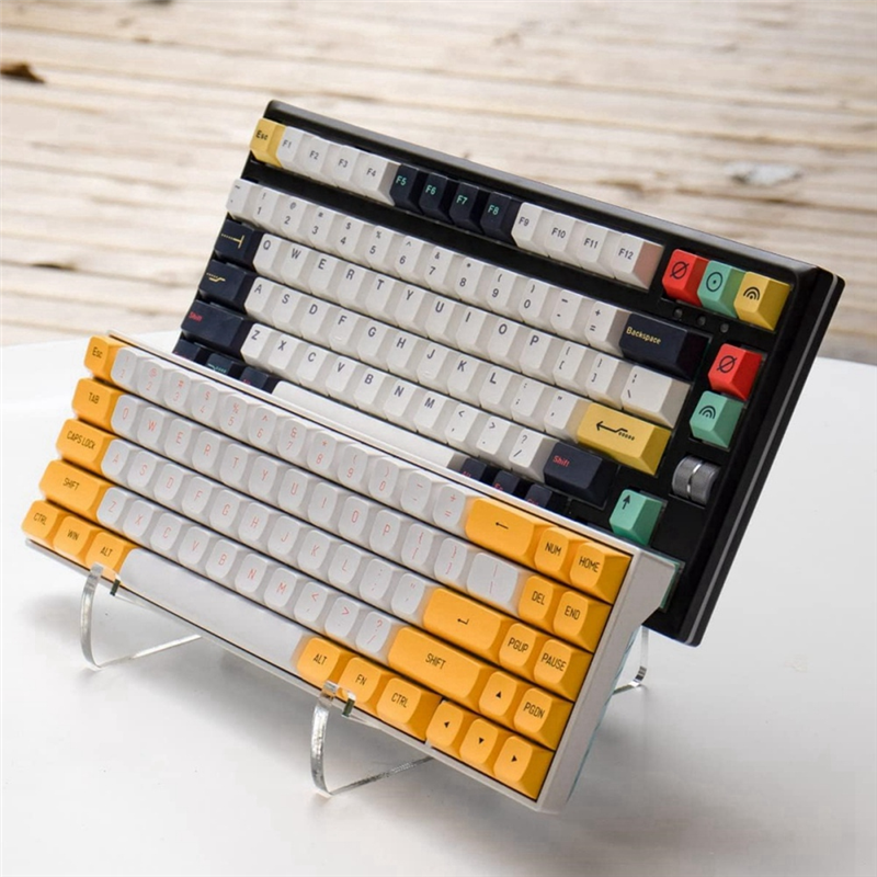 2-Tier Keyboard Display Stand Mechanical Keyboard Holder Gaming ...