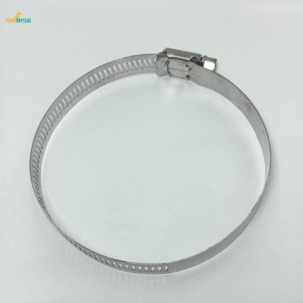 Hose Clamp Adjust Fuel Line Pipe Worm Gear Clip Clamp Fasterner 80 ...