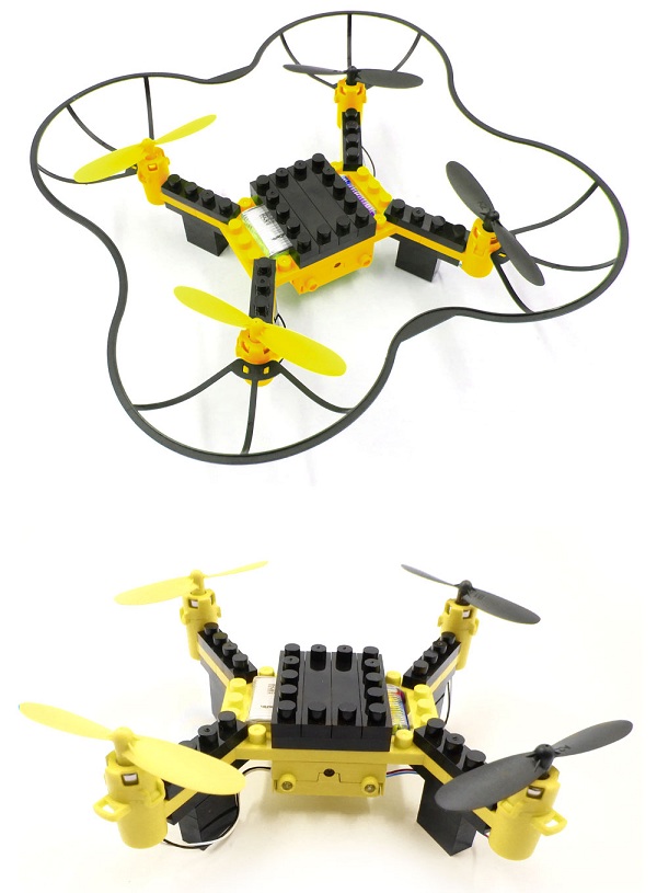 Building Blocks Heliway 902HS Mounting Blocks 6-Axis Quadcopter With ...