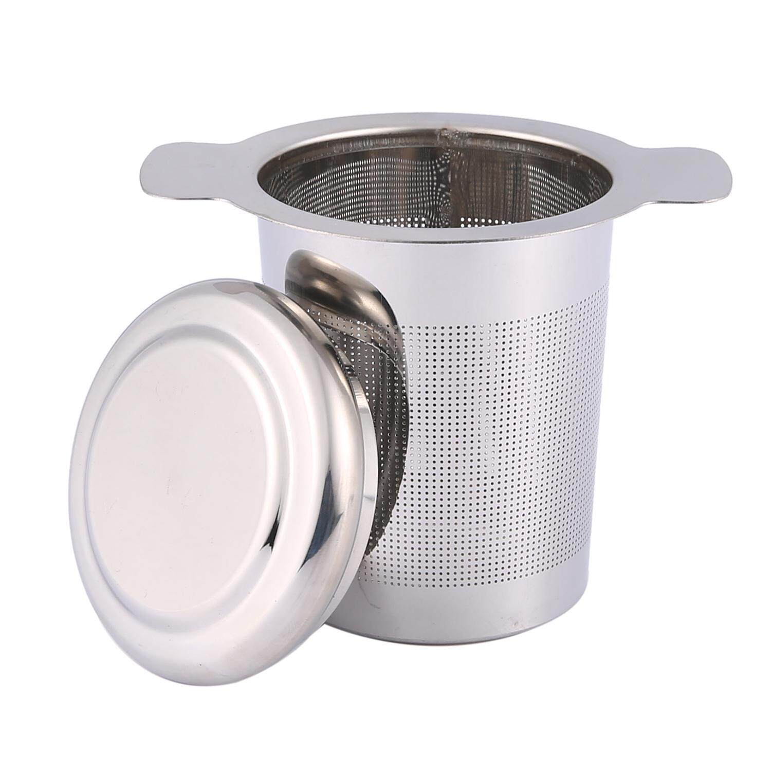 Tea Infuser Strainer Reusable Tea Filter Mug With Lid And Double ...