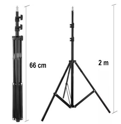 7 Feet Tripod Stand Only Aluminum Quality (Mobile Holder Not Included ...