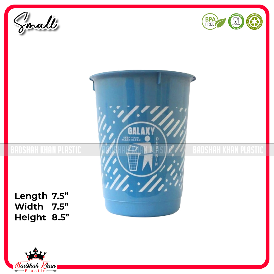 Galaxy Dustbin For Daily Use - Premium Quality Plastic Paper Bin For ...