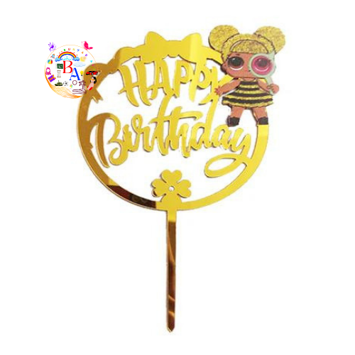 Cartoon Theme Acrylic Cake Topper Multi Cartoons Cake Topper | Daraz.pk