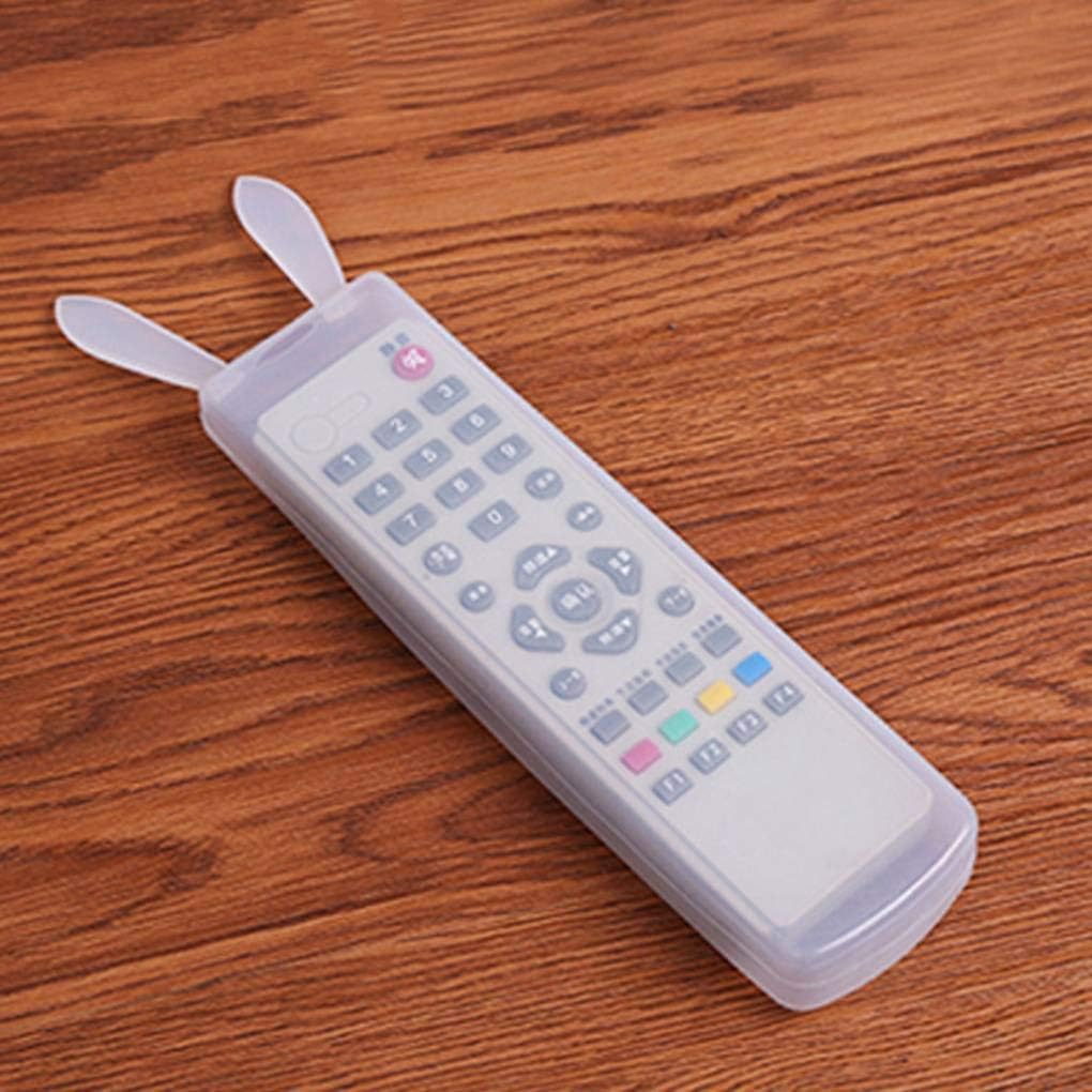 Rabbit TV Remote Control Cover Silicone Transparent Protector Case ...