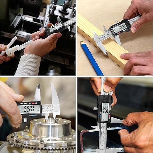 Vernier Caliper Digital 150 mm / 6 INCH Video Display Measurement tool ...