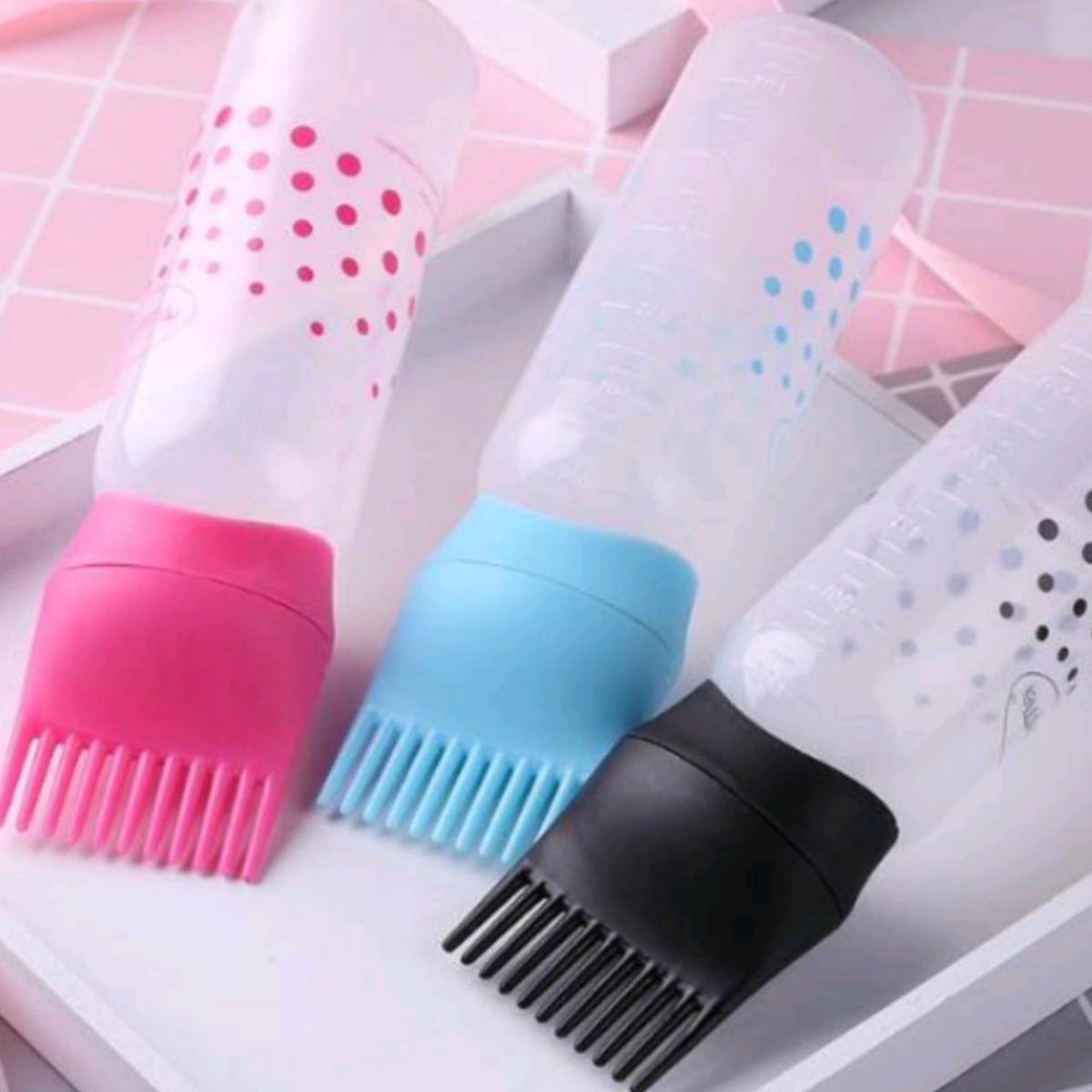 Hair Comb Applicator Bottle, Professional Graduated scale, Hair ...