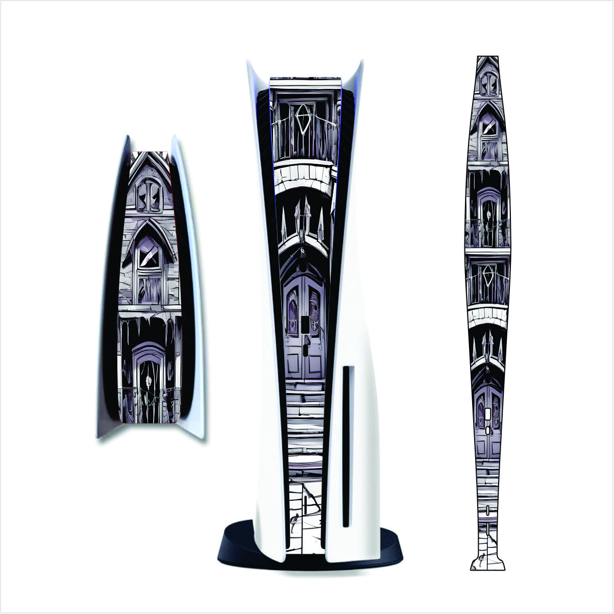 ps5 center piece sticker skin disc edition and digital edition ...