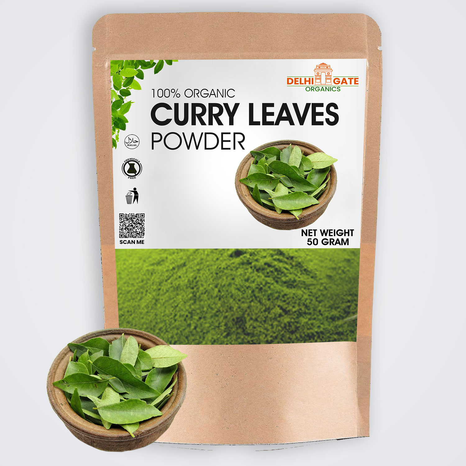 Curry Leaves Powder/ Barg e Kari / Barg e Kadi / Kadi Patta / Kari Patta 50 Grams | Daraz.pk