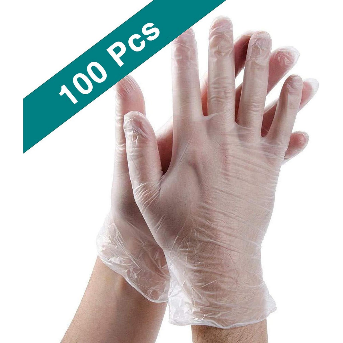 Polythene PE Plastic Gloves for Hands | Daraz.pk