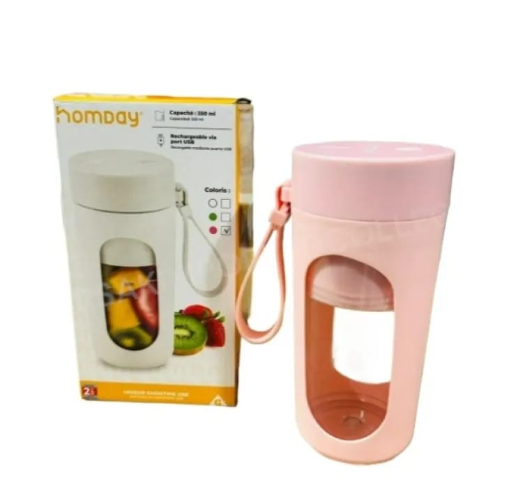 Homday France Rechargeable Blender 350ml portab'le blender rechargeable ...