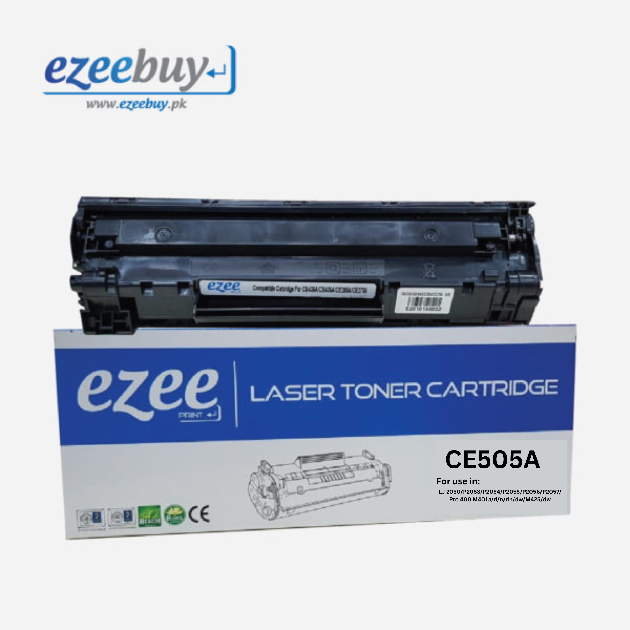 05A Toner Cartridge | HP 05A CE505A Black LaserJet Toner Cartridge ...