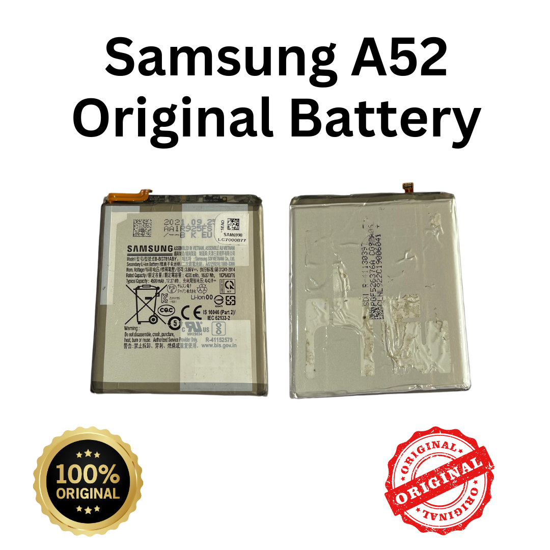 Samsung A52 Original Battery/ Original Battery | Daraz.pk