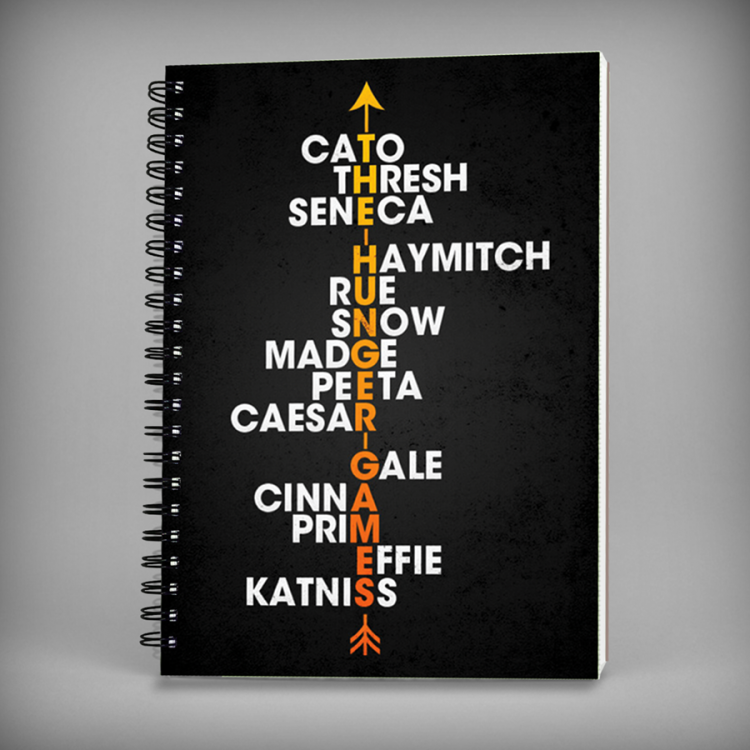 The Hunger Games Spiral Notebook - 7412 | Daraz.pk