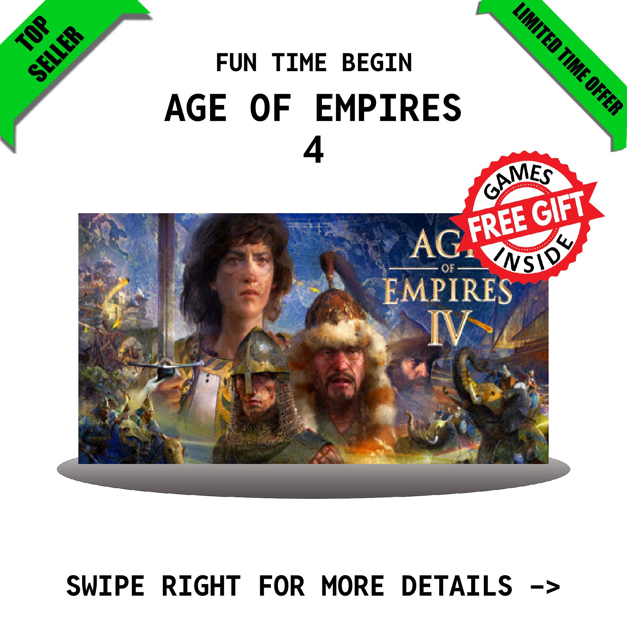 AGE OF EMPIRES 4 - Game for PC - with installation guide - GoogleDrive ...