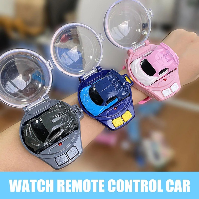 Kido Kraze Mini RC Car Watch Toy Cartoon Remote Control USB Electric ...