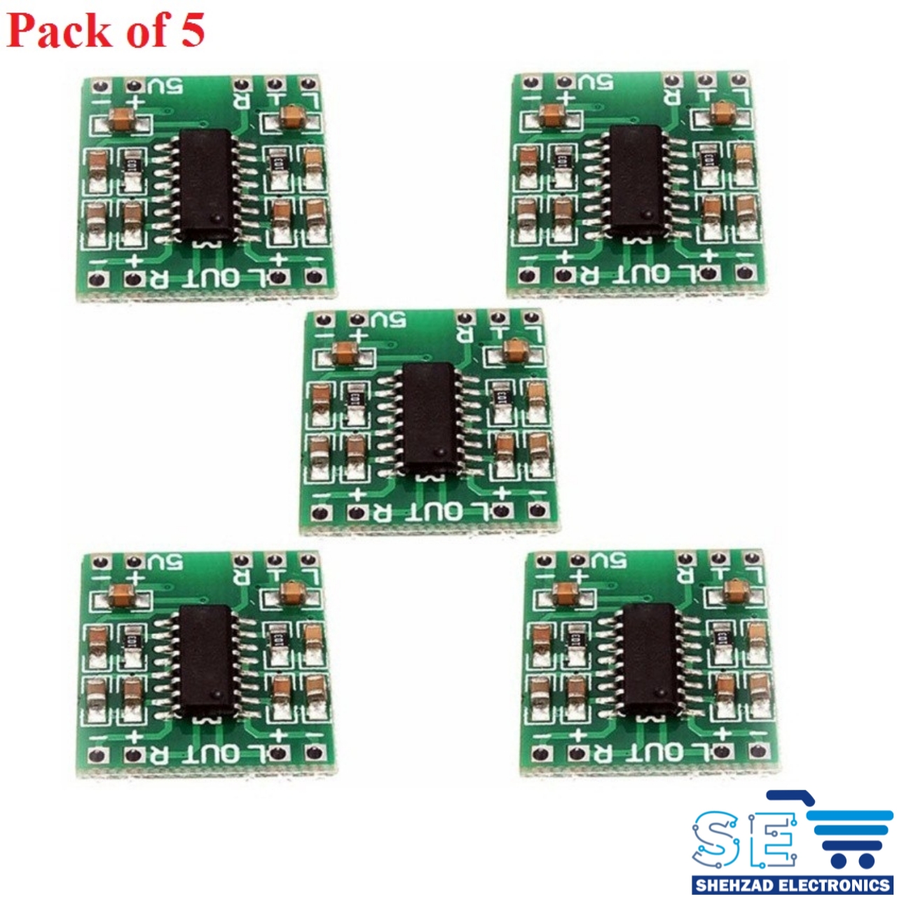 2/5PCS PAM8403 3W+3W Class D 5V Stereo Audio Amplifier Board Module ...