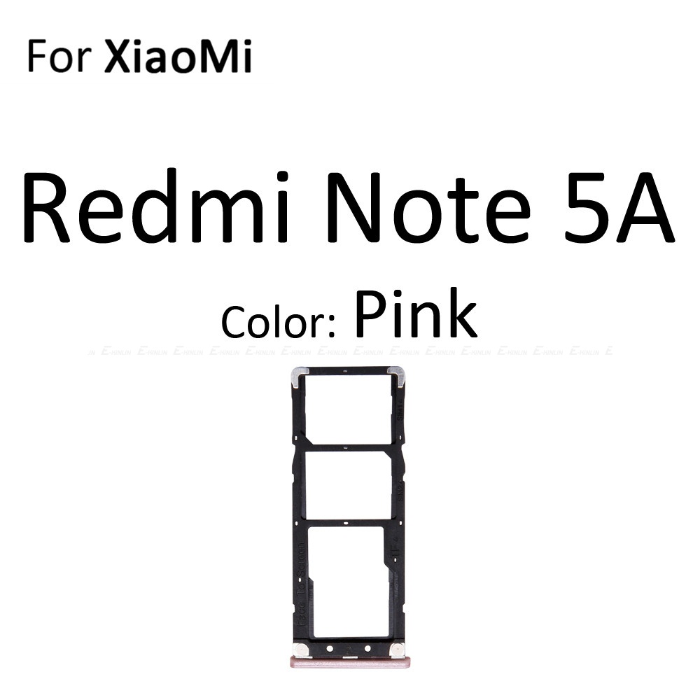 Sim Card Tray Socket Slot Reader Adapter Parts for XiaoMi Redmi 5A Note ...