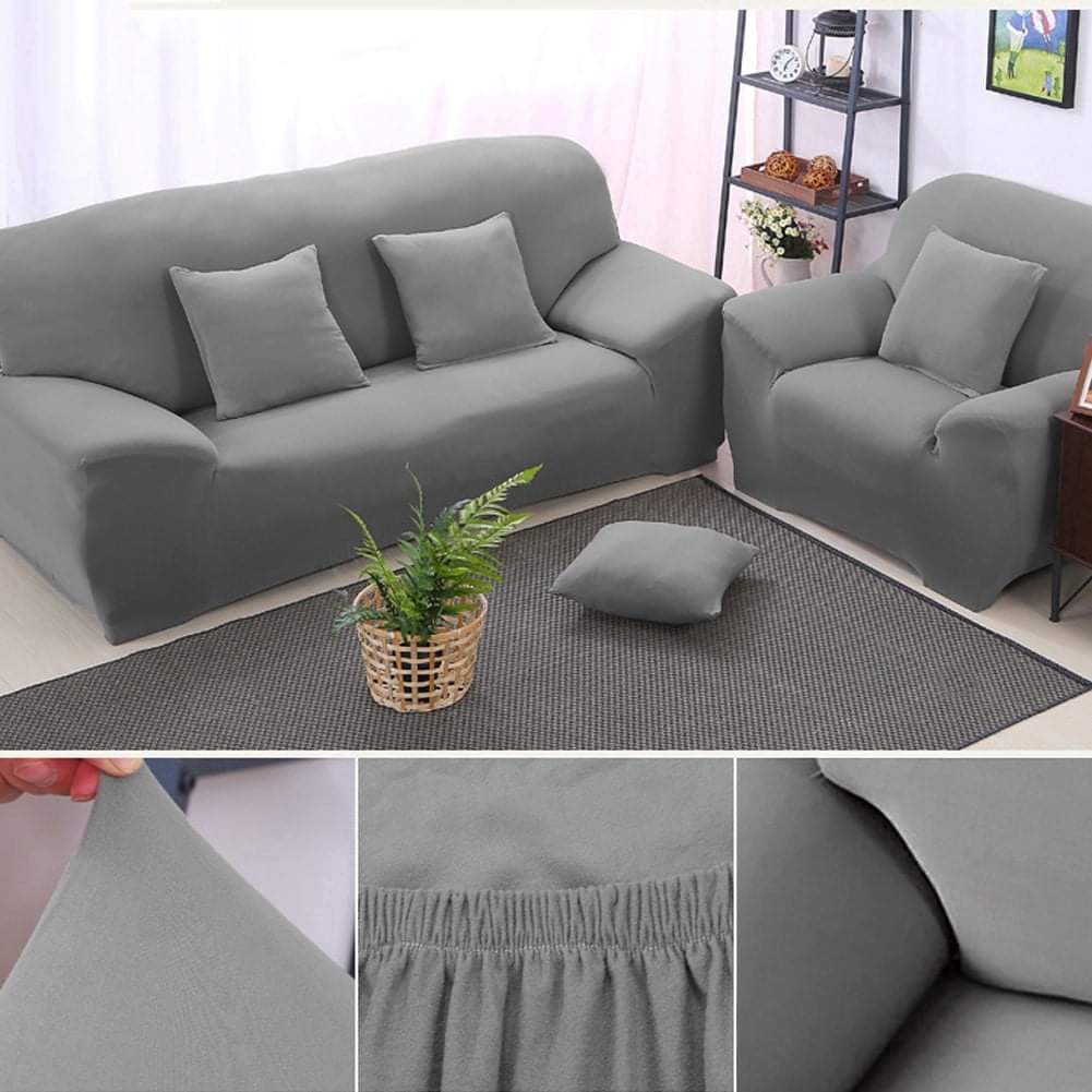 5 seater high quality sofa cover fitted (3+1+1)=5 seater-sofa k cover ...