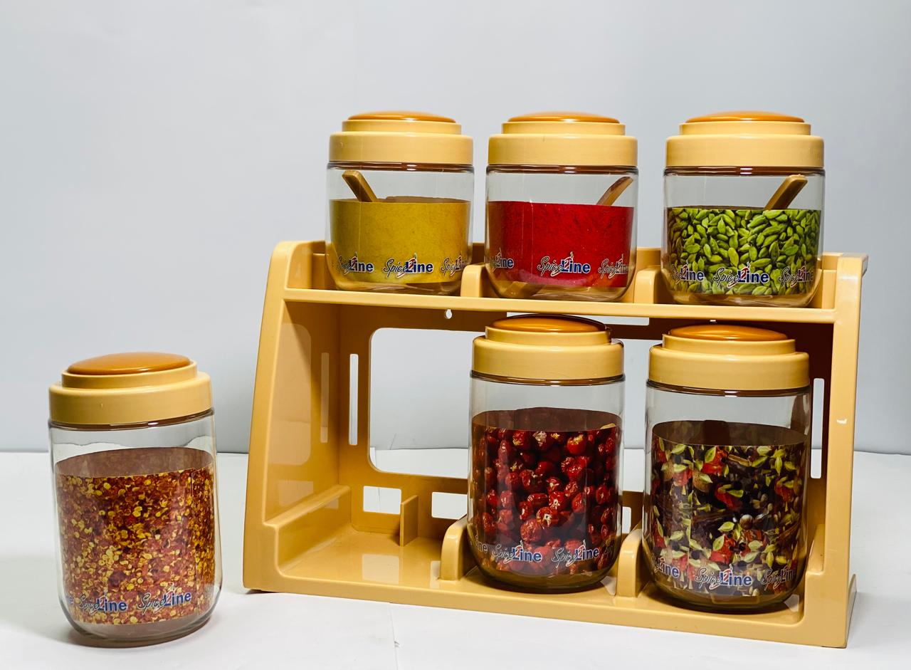 "Spice Line Masala Rack: Enhance Your Kitchen Organization with Style ...