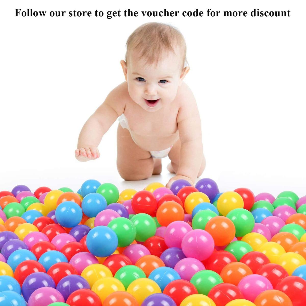 Non-Leakage Plastic Ball Pits - Assorted Sets (6 pcs to 100 pcs) for ...