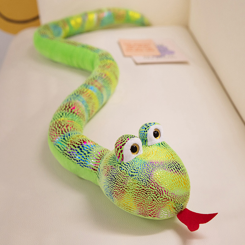 2025 Year of the Snake Mascot Dopamine Colored Snake Doll Colorful ...