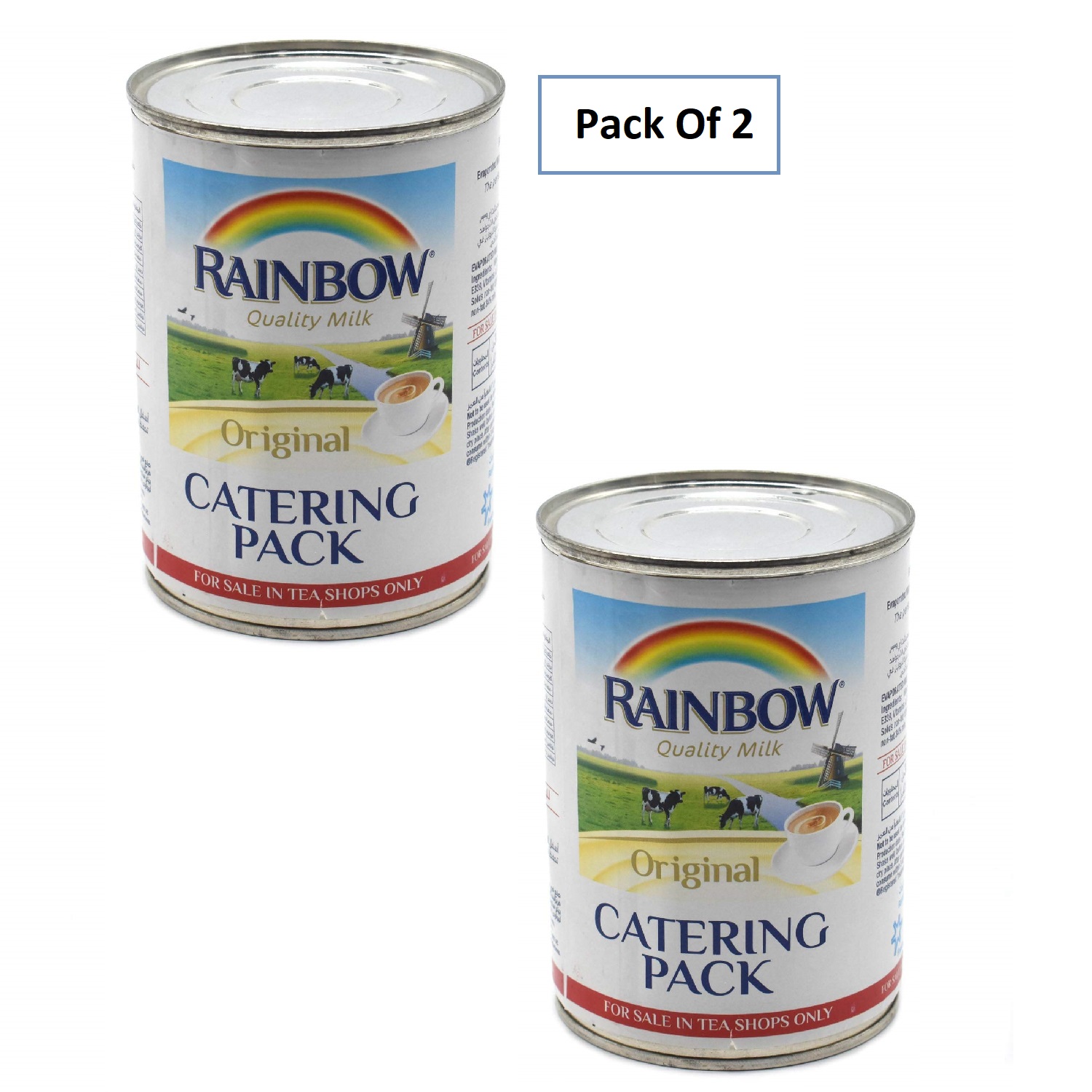 Rainbow Quality Milk, Original, Catering Pack Pack Of 2 - 385ml x 2 | Daraz.pk